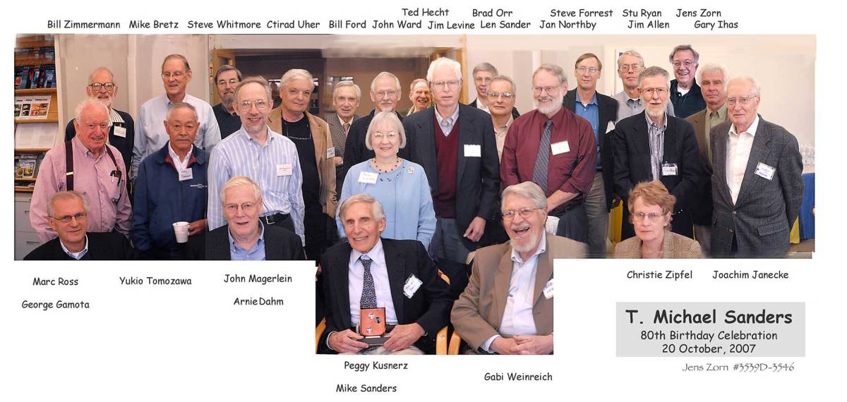 Mike Sanders and his Students | MichiganPhysics